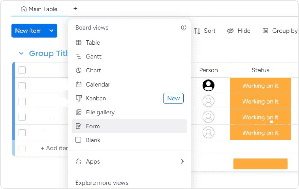 Creating WorkForms in monday.com: A Step-by-Step Guide