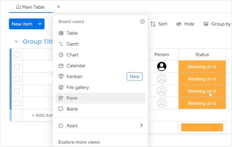 Creating WorkForms in monday.com: A Step-by-Step Guide