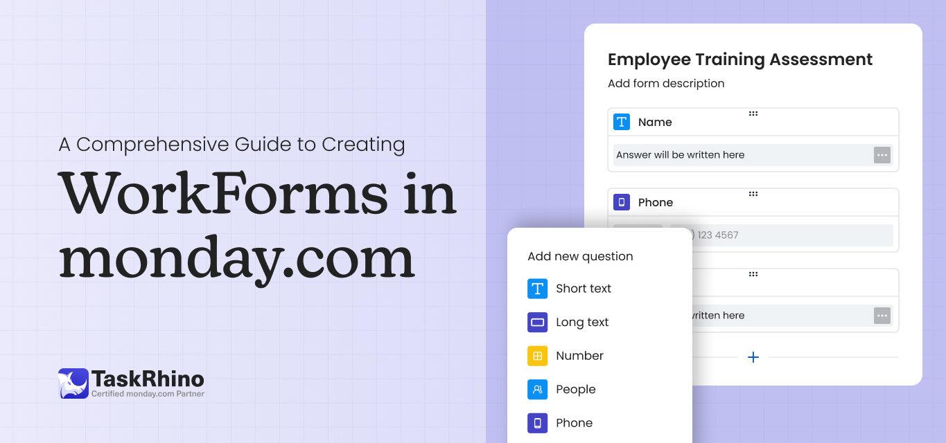 Creating WorkForms in monday.com: A Step-by-Step Guide