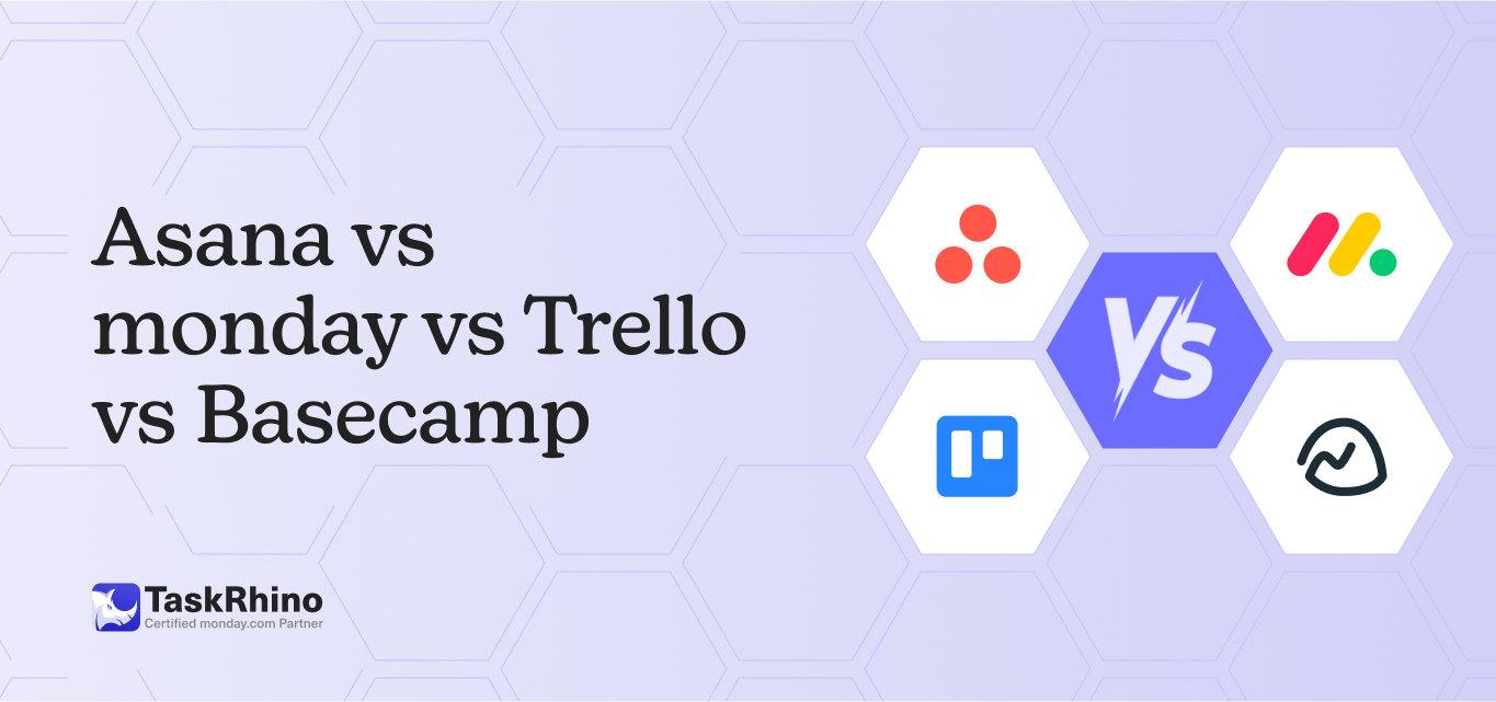 Asana vs Monday vs Trello vs Basecamp: 2026 In-Depth Guide